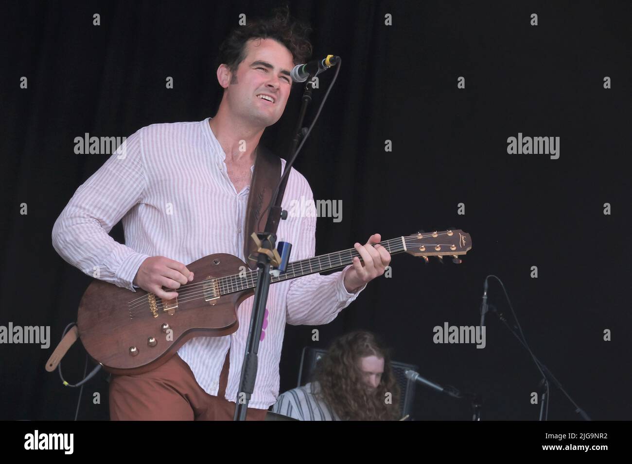 Archie Sylvester guitarist and vocalist with British pop duo Ferris ...