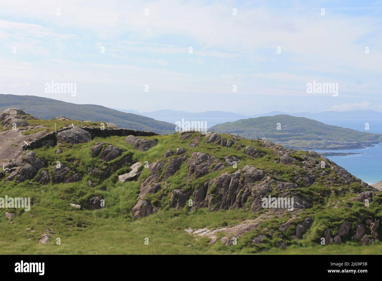Scenic views of the Ring of Kerry, County Kerry, Ireland Stock Photo ...