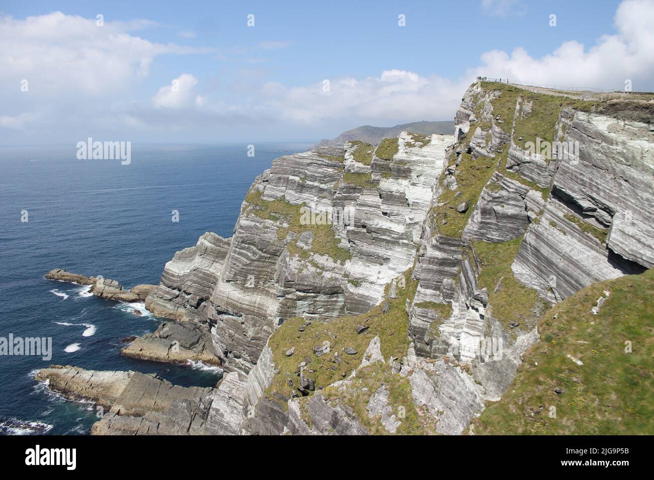 Scenic views of Kerry Cliffs, County Kerry, Ireland Stock Photo - Alamy