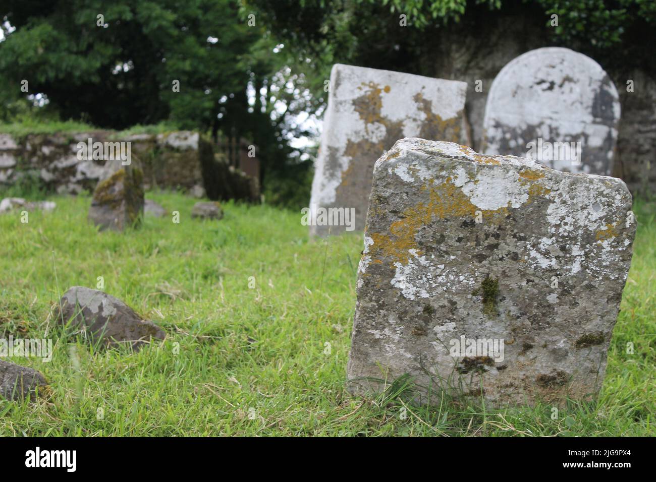 Old Irish Cemetery Stock Photo - Alamy