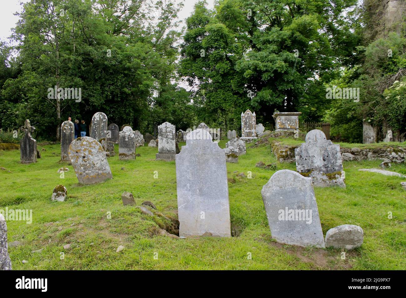 Old Irish Cemetery Stock Photo - Alamy
