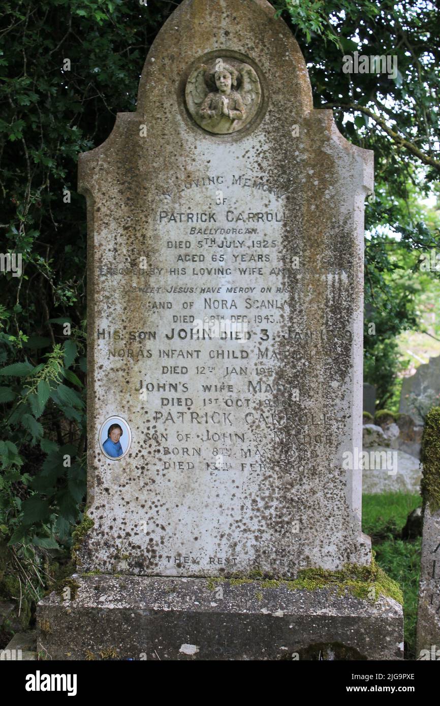 Old Irish Cemetery Stock Photo - Alamy