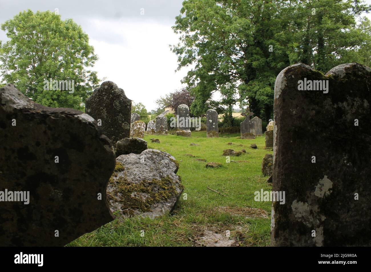 Old Irish Cemetery Stock Photo - Alamy