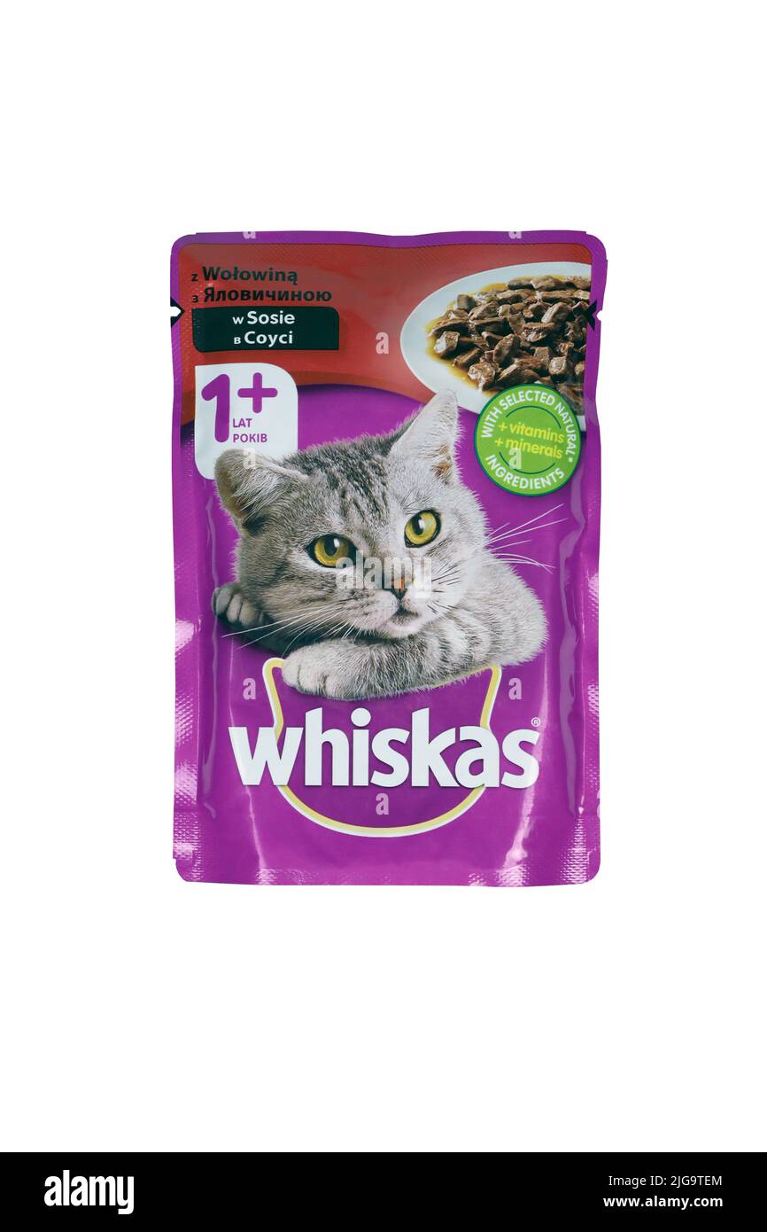 Whiskas cat food 2021 hi-res stock photography and images - Alamy