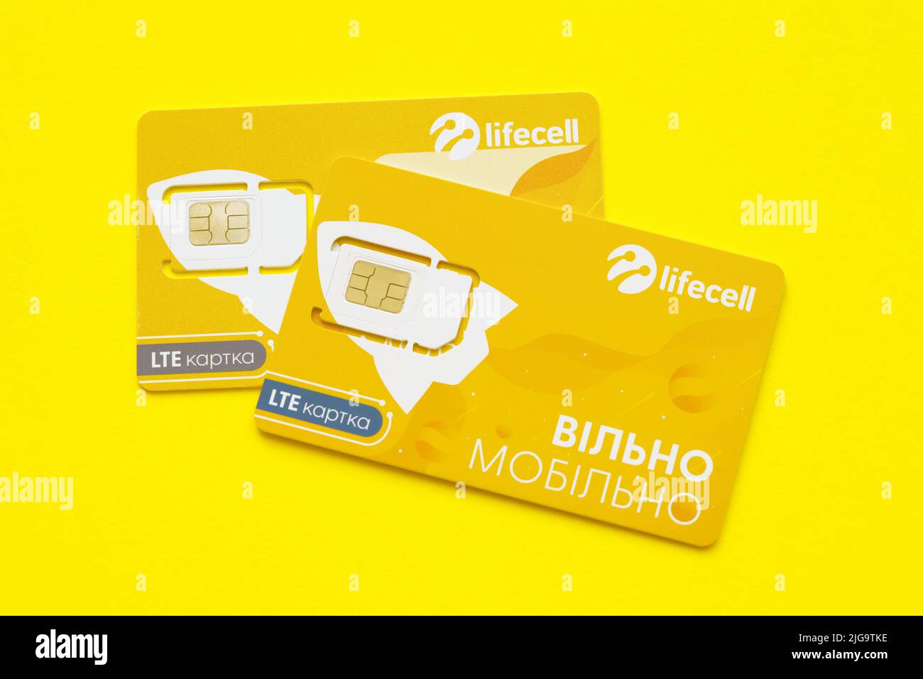 Mobile operator lifecell hi-res stock photography and images - Alamy