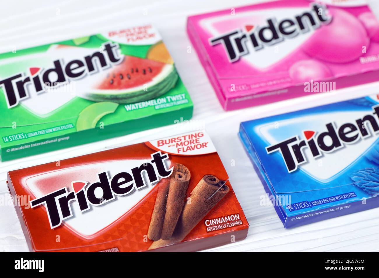 First patented gum hi-res stock photography and images - Alamy