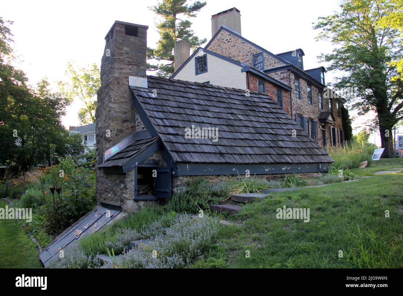 Parry Mansion, built in 1784, currently a museum, on Main Street ...