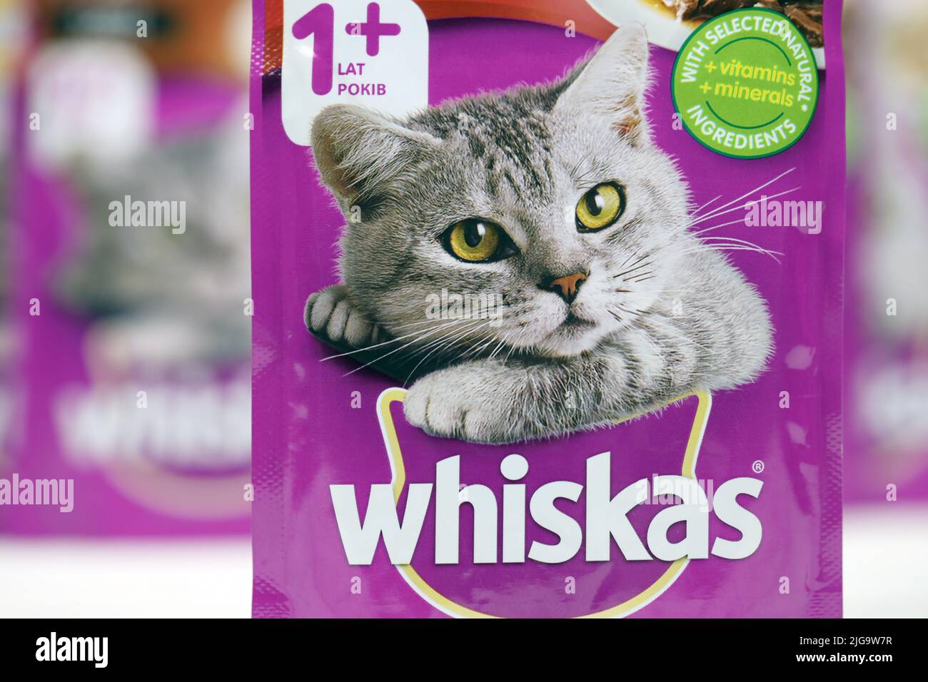 Whiskas cat food 2021 hi-res stock photography and images - Alamy