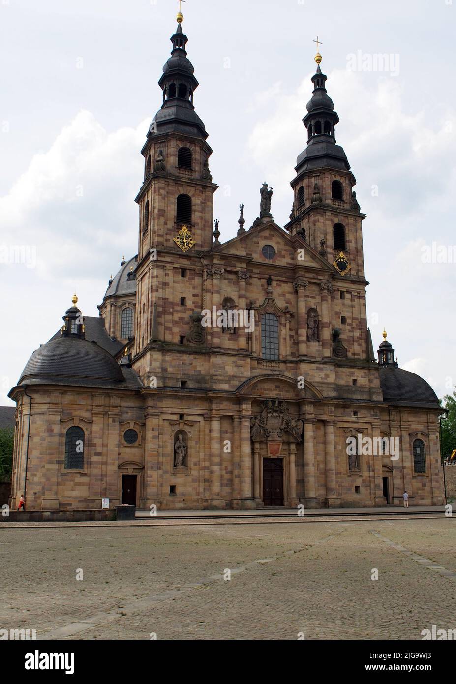 Fulda Cathedral, burial place of Saint Boniface, Baroque architectural ...