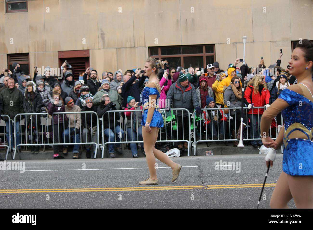 Performers at the Macy's Thanksgiving Day Parade, NYC, USA Stock Photo ...