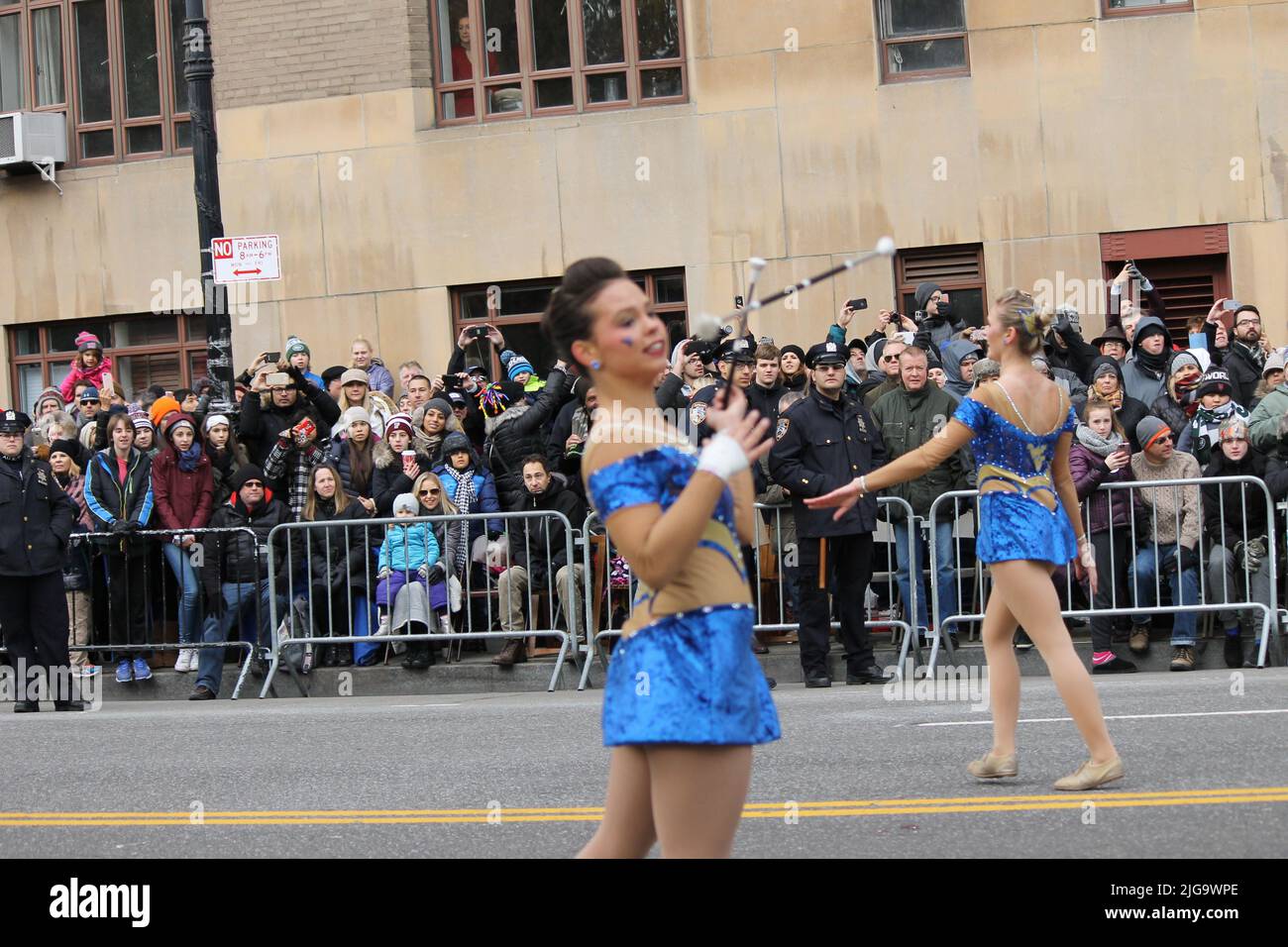 Performers at the Macy's Thanksgiving Day Parade, NYC, USA Stock Photo ...