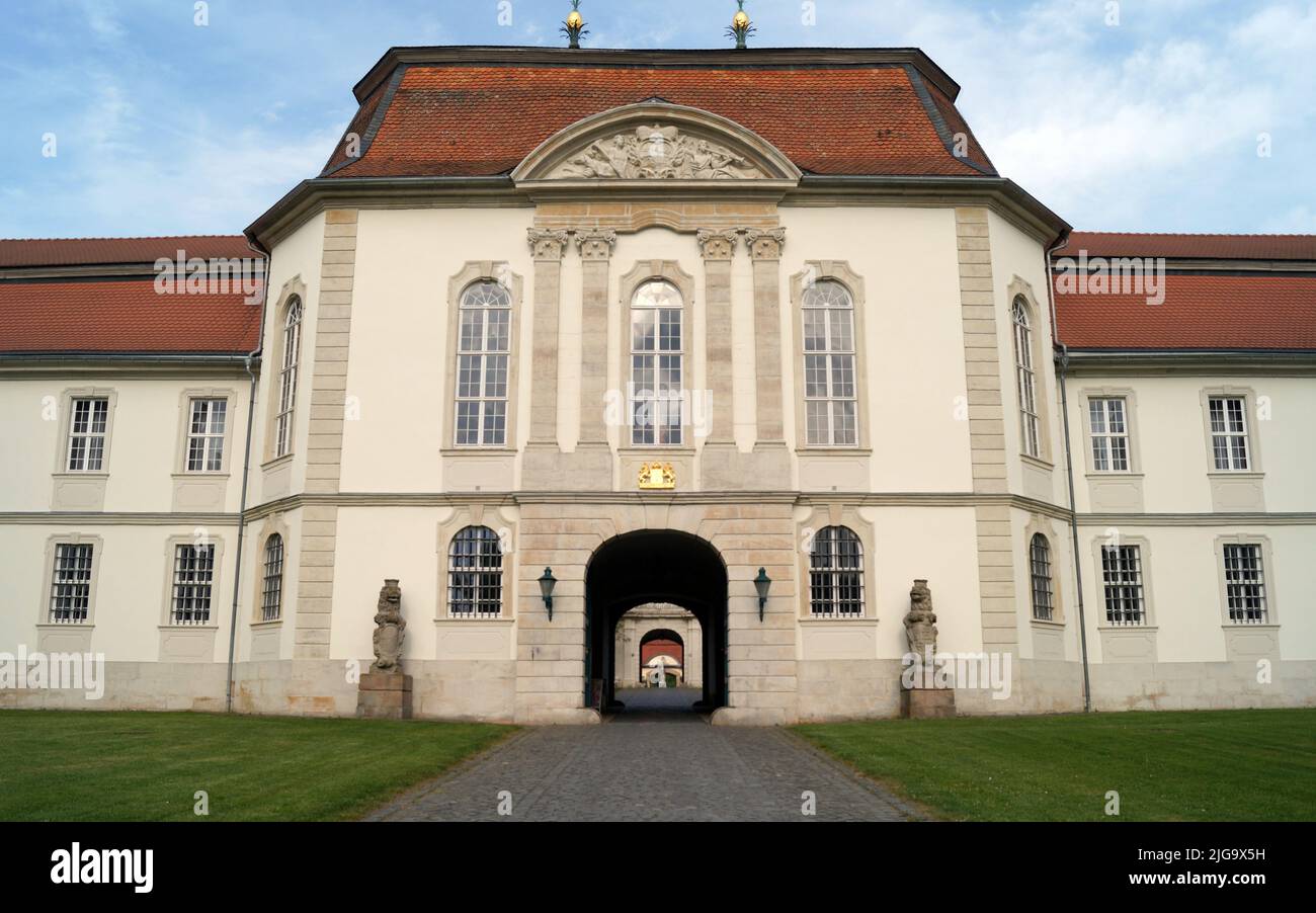 Schloss Fasanerie, palace complex from the 1700s, near Fulda, central ...