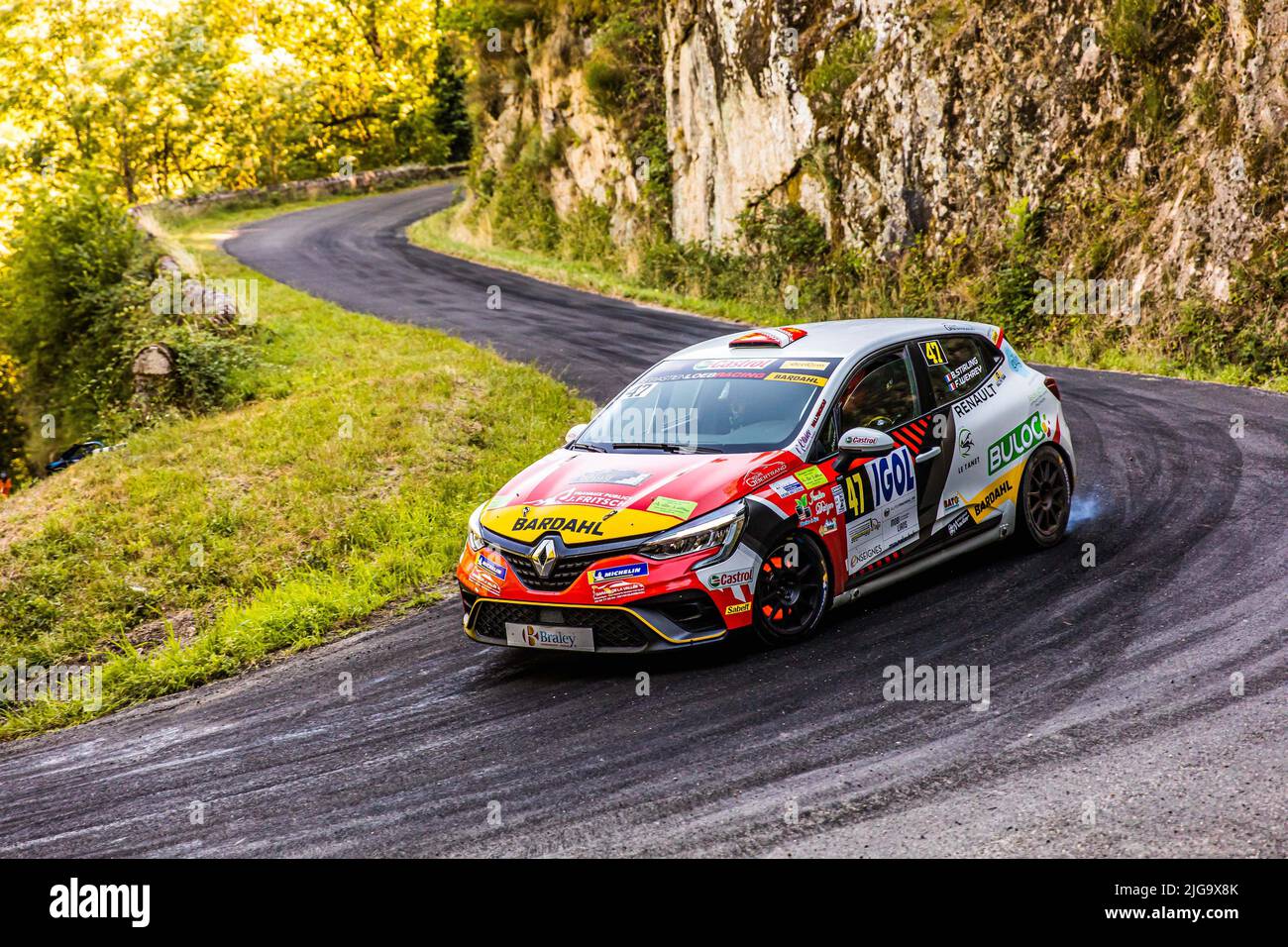 47 STIRLING Benjamin, WEHREY Florence, Renault Clio RS Line, action ...