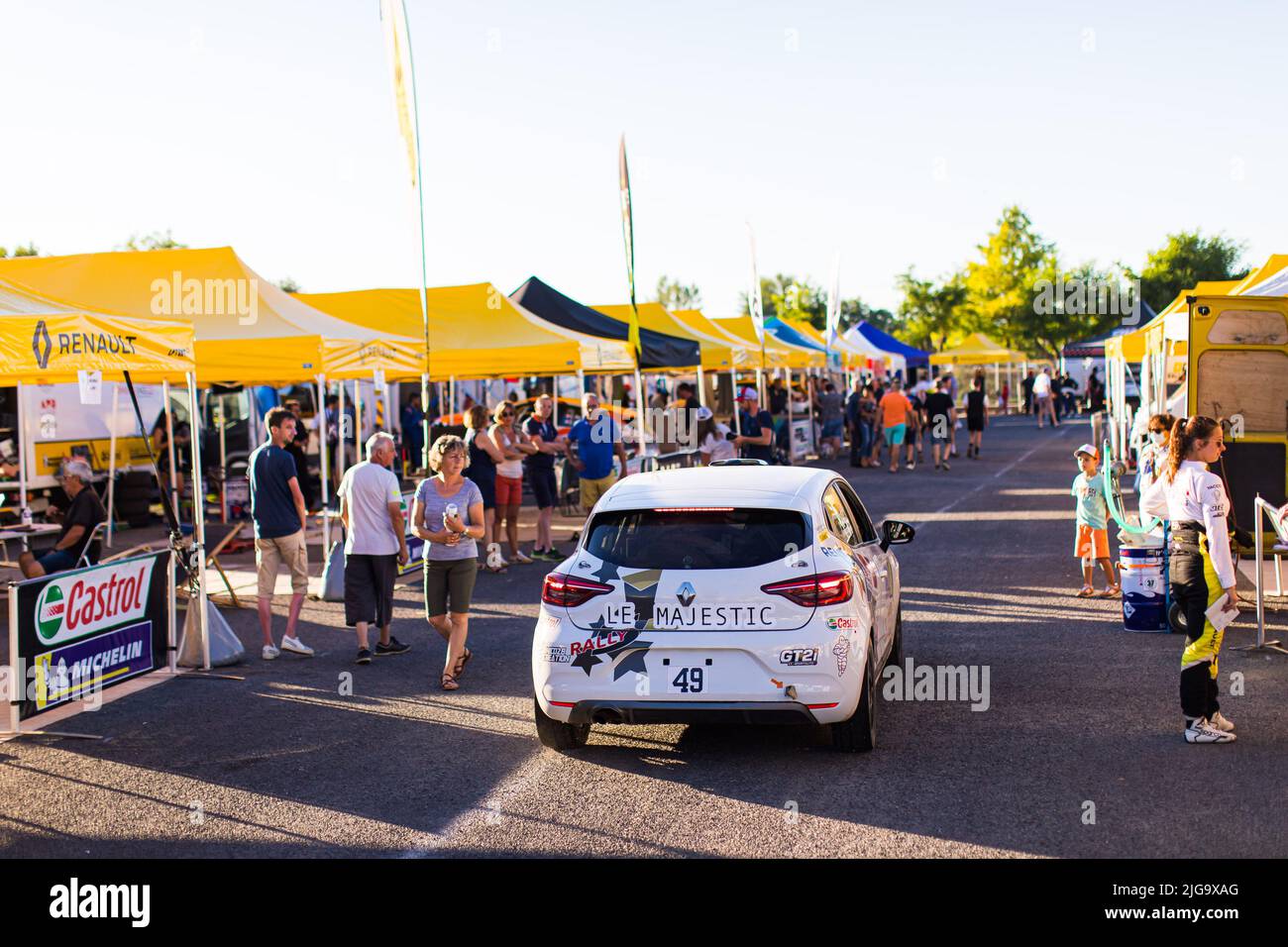 49 FRANCISCI Yannick, BOUDAUD Loic, Renault Clio RS Line, ambiance ...