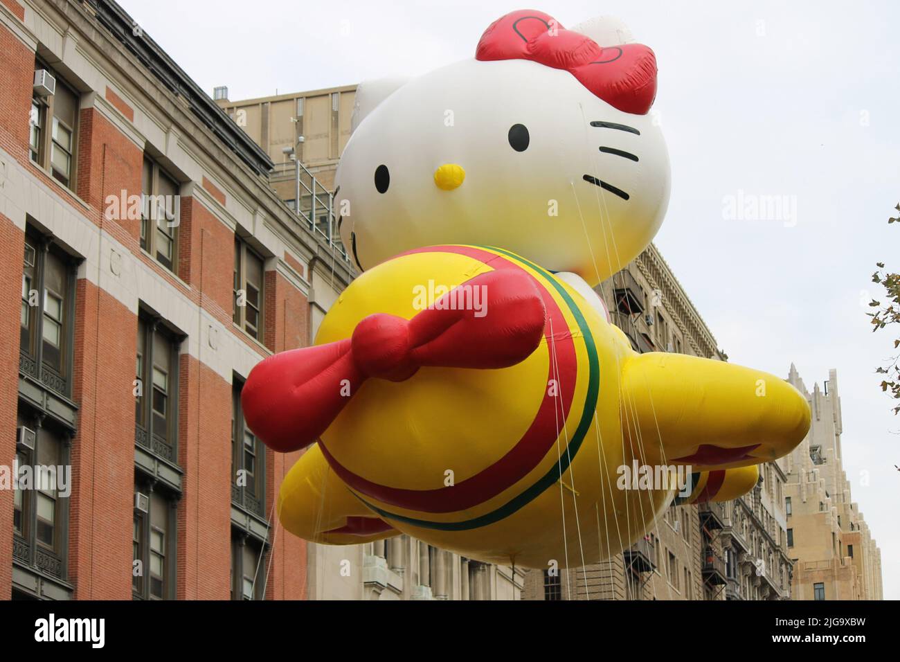 Balloons of the Macy's Thanksgiving Day Parade, NYC, USA Stock Photo ...