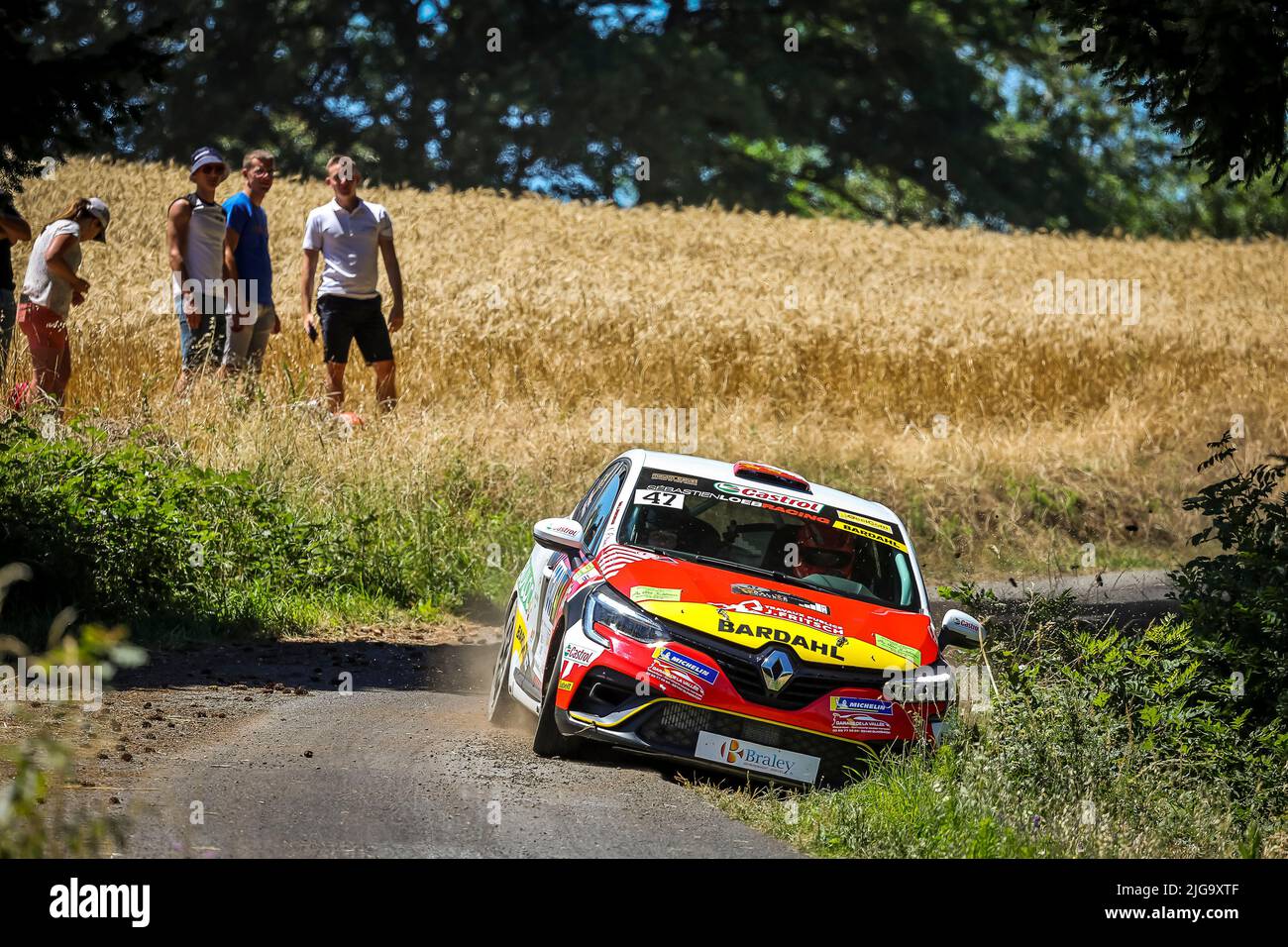 47 STIRLING Benjamin, WEHREY Florence, Renault Clio RS Line, action ...