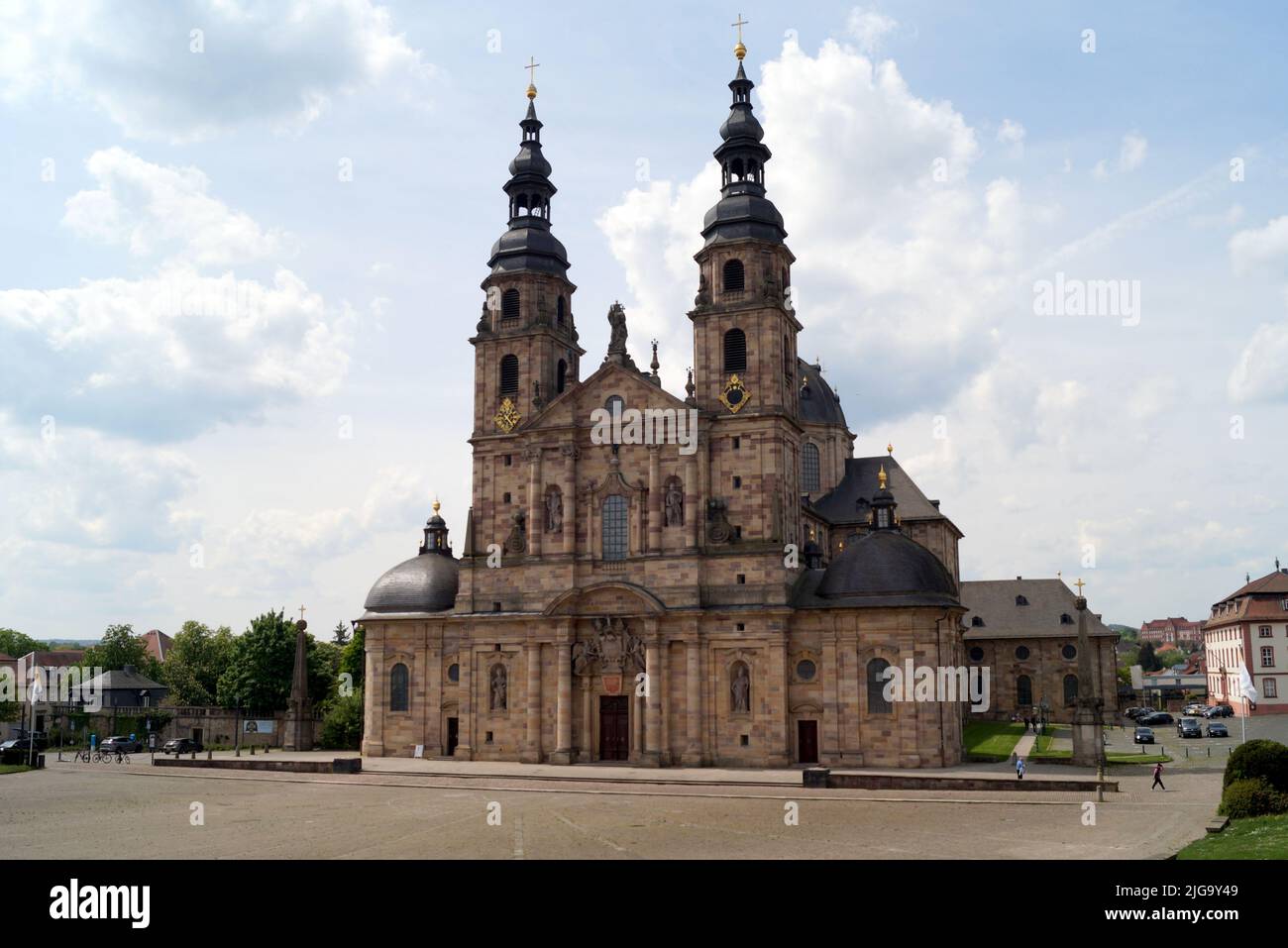 Fulda Cathedral, burial place of Saint Boniface, Baroque architectural ...