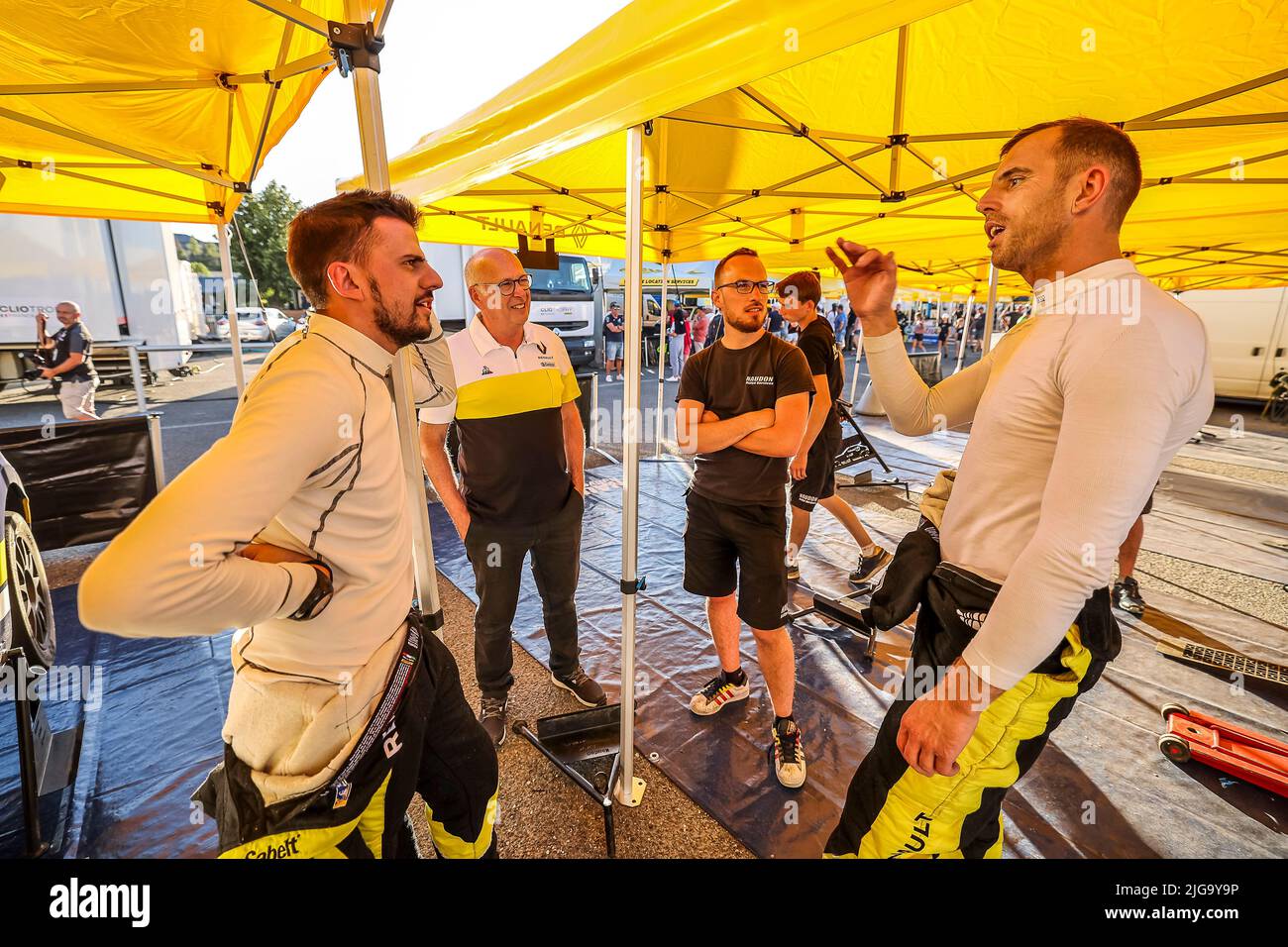 MAGNOU Patrick, VILANOVA Anthony, Renault Clio RS Line, portrait during ...