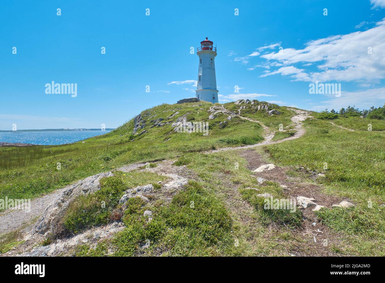 Louisbourg Lighthouse is located on Cape Breton Island is the fourth in ...