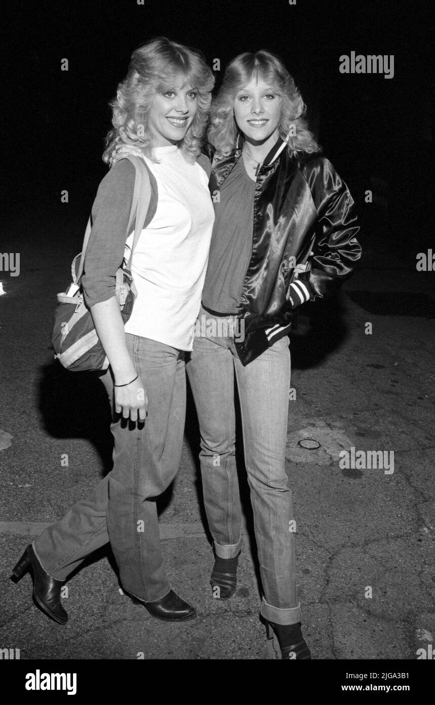 Marie Curie and Cherie Currie April 10, 1980 Credit: Ralph Dominguez ...