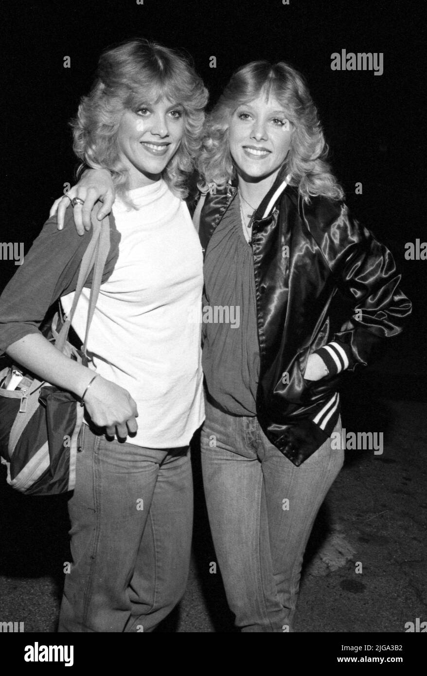Marie Curie and Cherie Currie April 10, 1980 Credit: Ralph Dominguez ...
