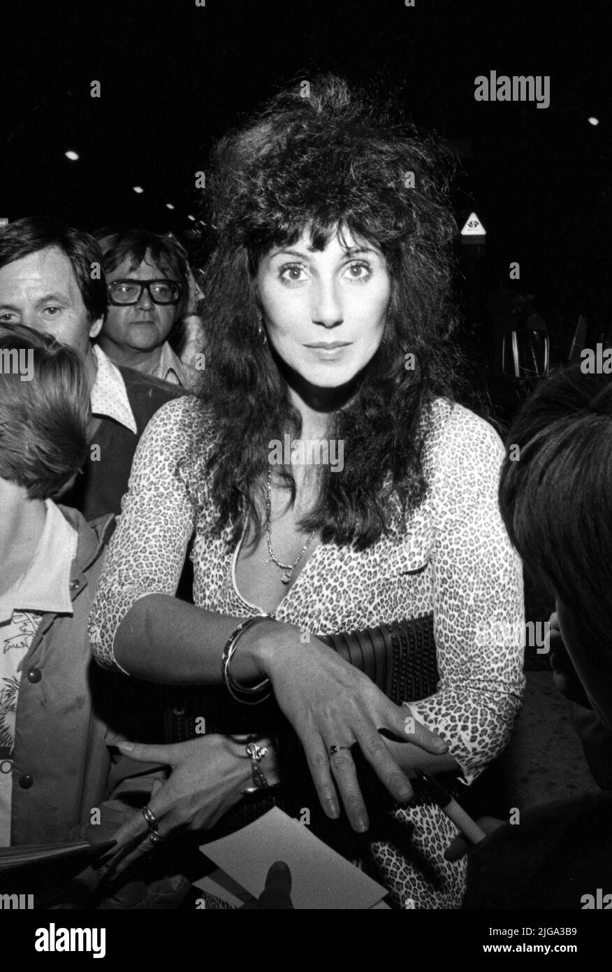 Cher Circa 1982 Credit: Ralph Dominguez/MediaPunch Stock Photo - Alamy