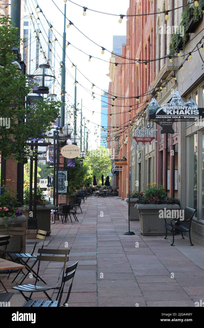 Denver larimer square hi-res stock photography and images - Alamy