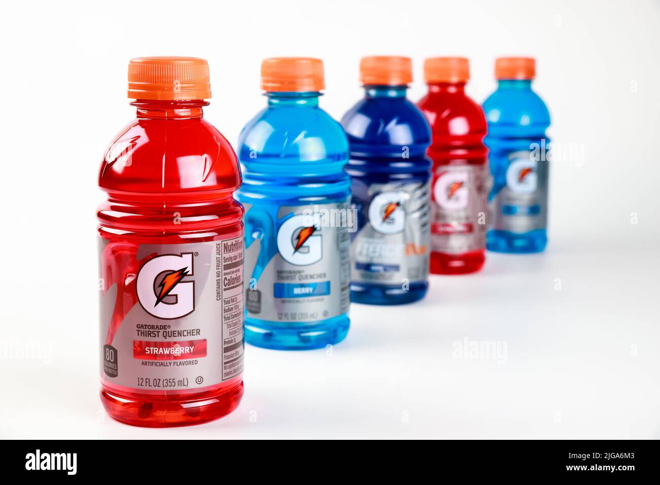 Gatorade water bottles hi-res stock photography and images - Alamy