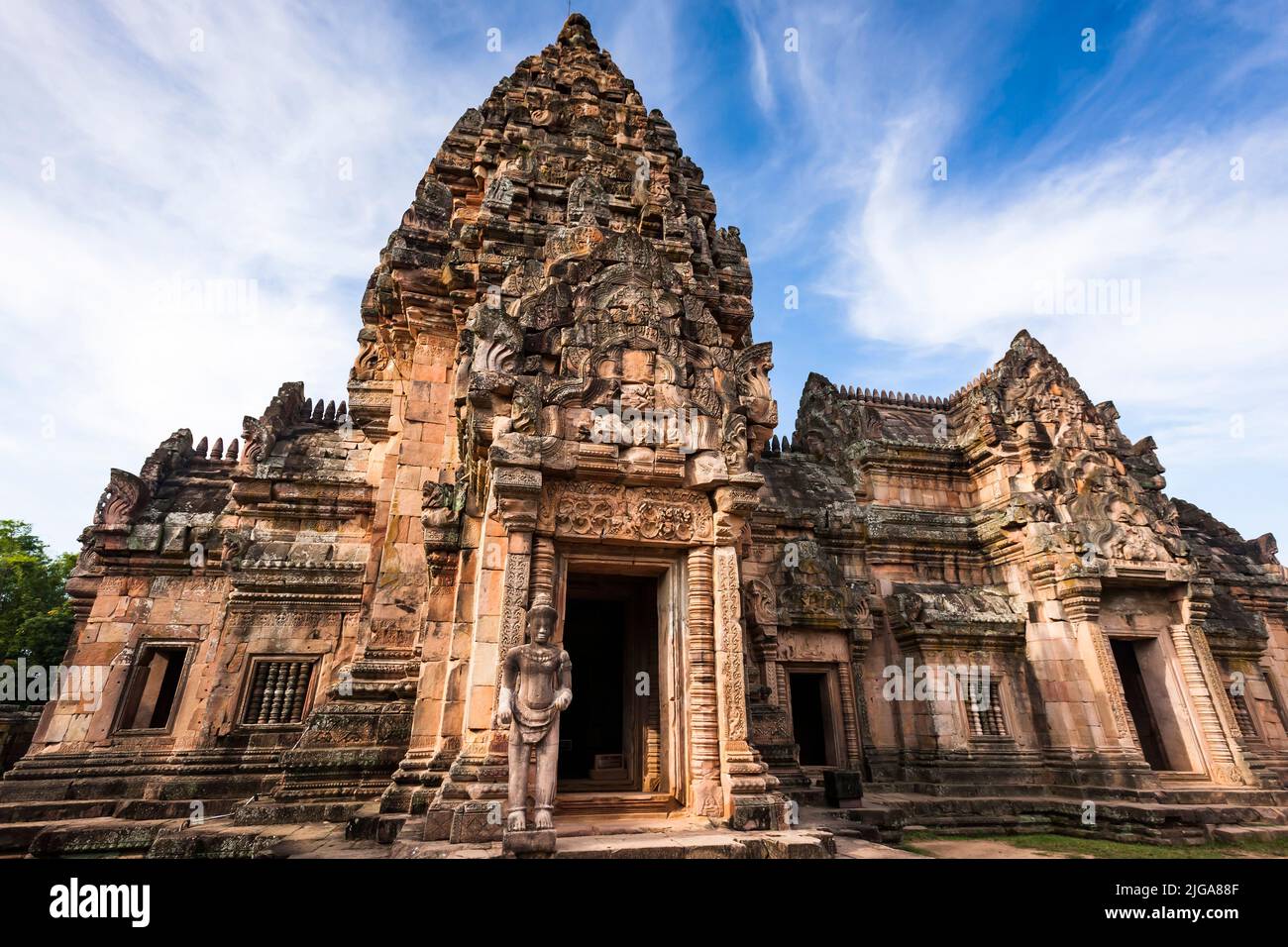 Prasat Hin Khao Phanom Rung, Khmer temple, Buri Ram, Buriram, Isan(Isaan),Thailand, Southeast ...