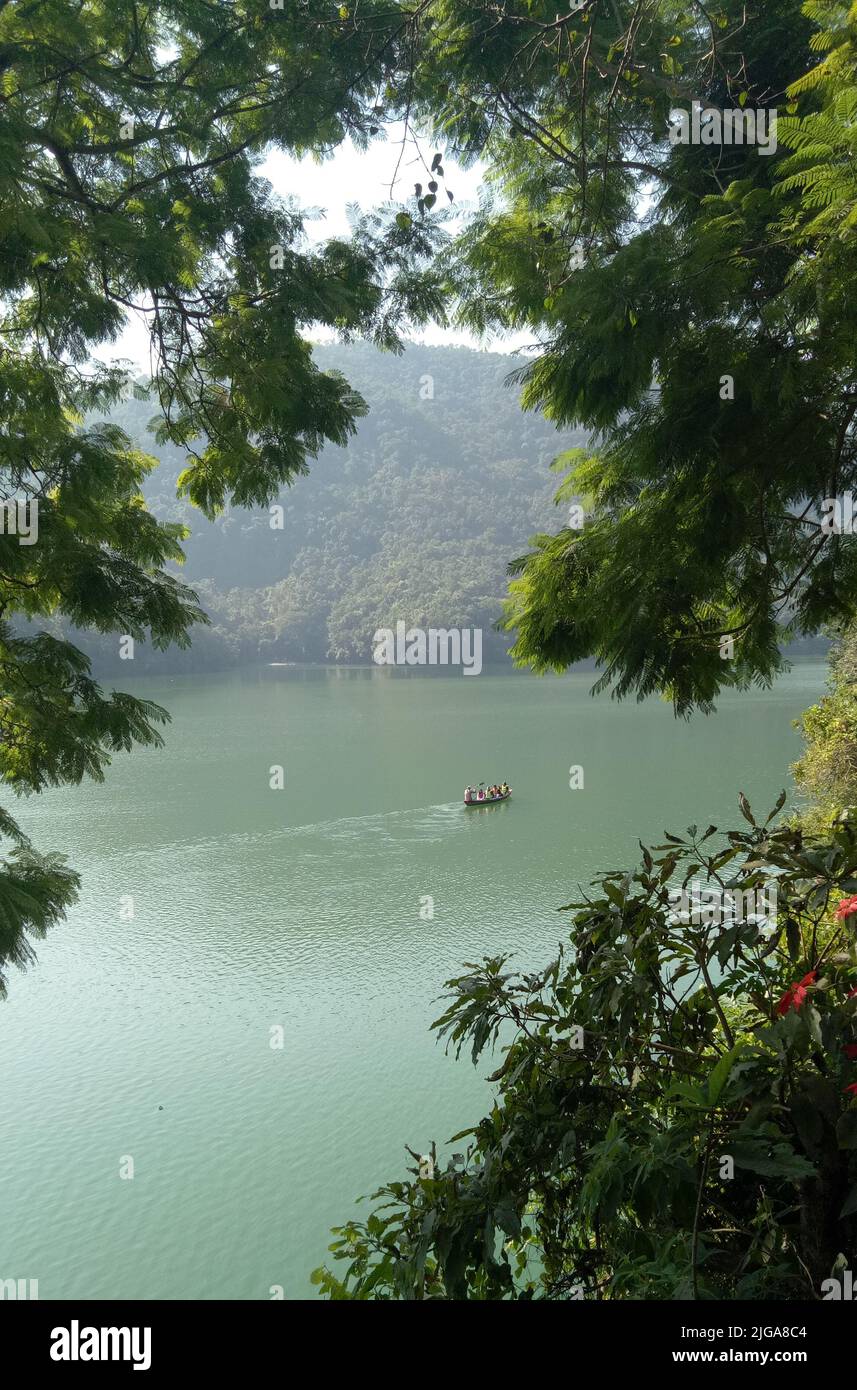 Beautiful View Around Phewa Lake in Pokhara Nepal Stock Photo - Alamy