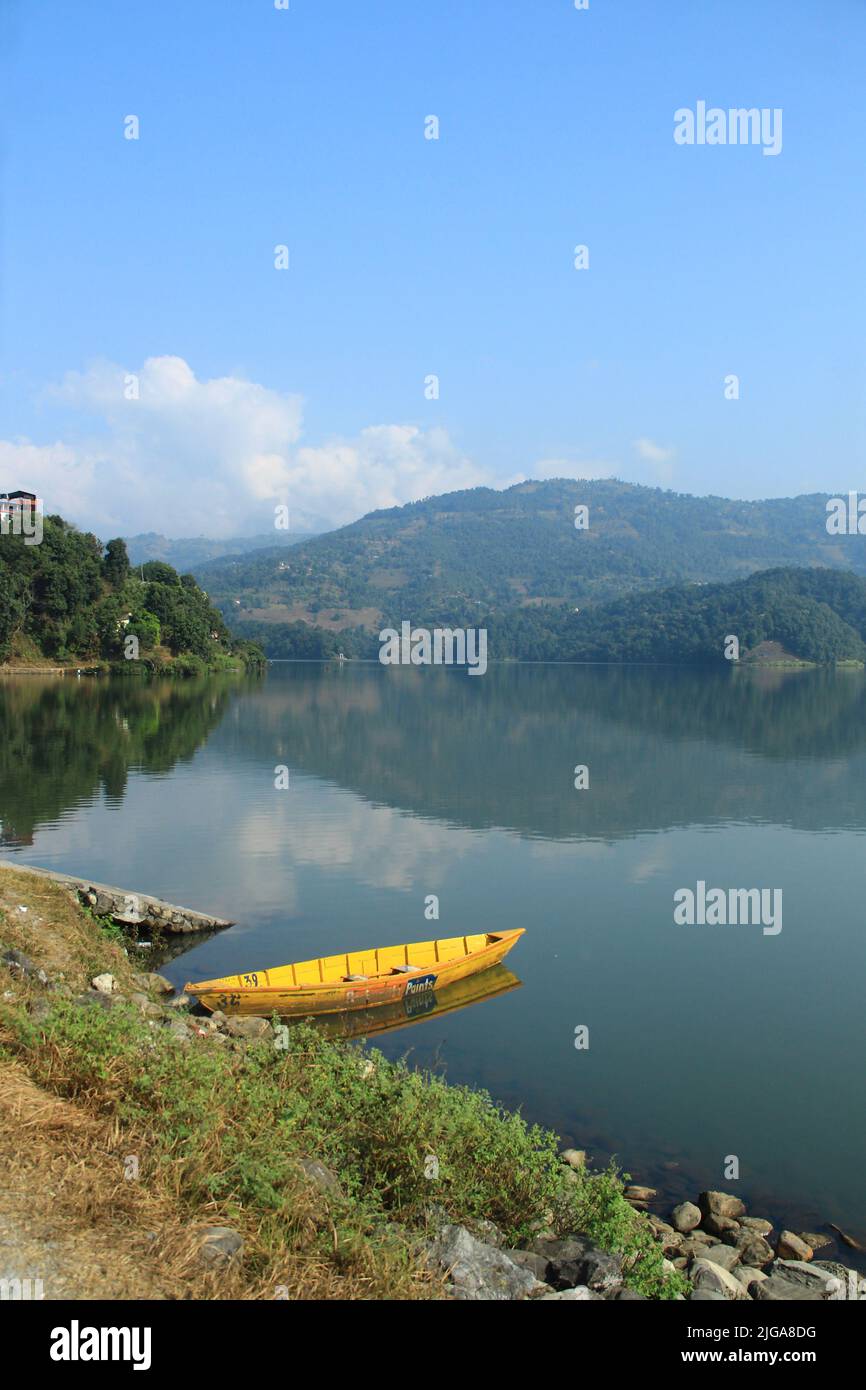 Tourist Attraction at Begnas Lake in Nepal Stock Photo - Alamy
