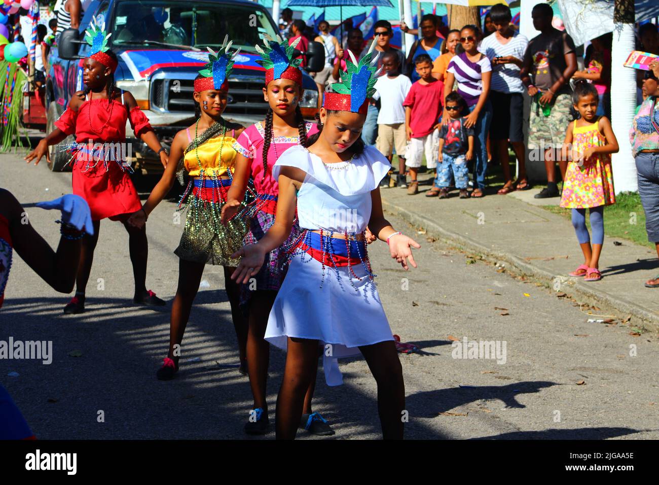 PUNTA GORDA, BELIZE - SEPTEMBER 10, 2016 St. George’s Caye Day ...
