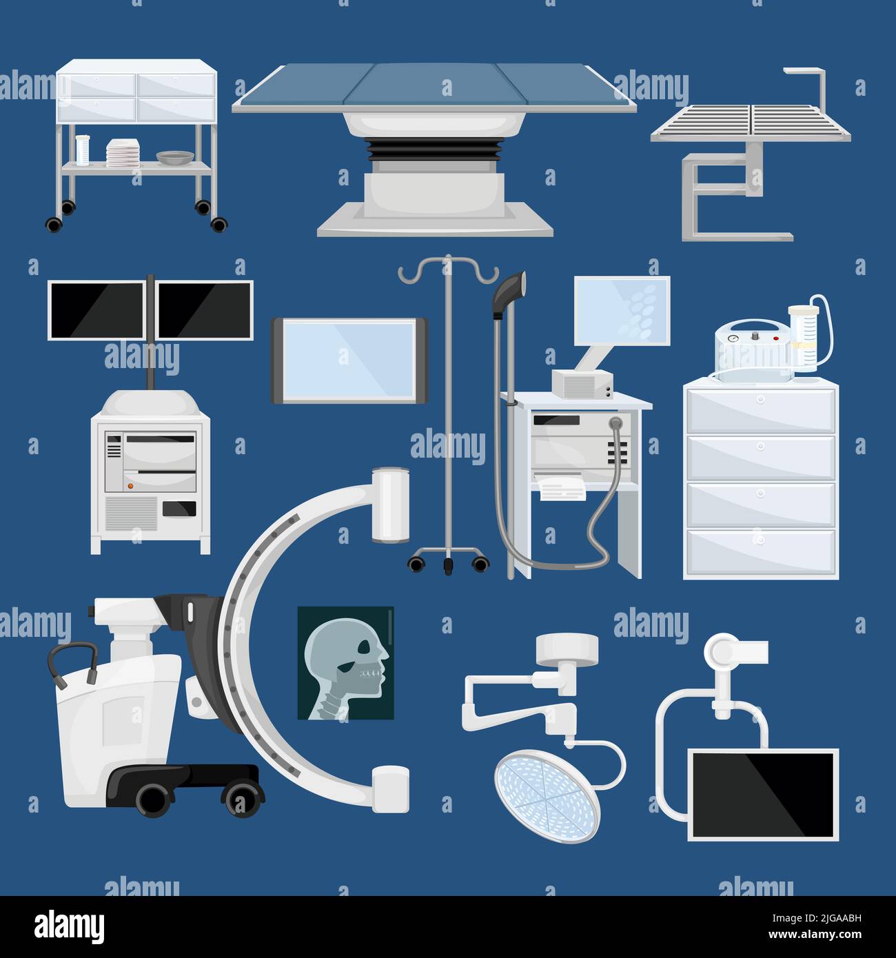 Advanced medical equipment and imaging devices used for surgical ...