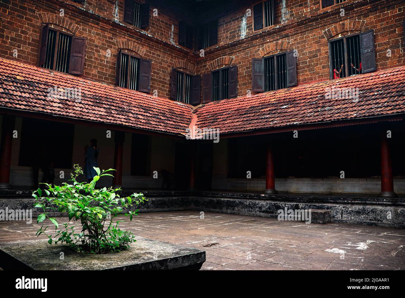 Traditional Kerala House Window