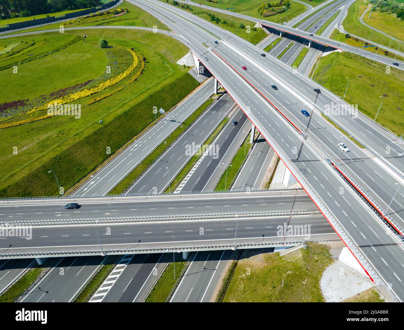 Poland concrete highway hi-res stock photography and images - Alamy