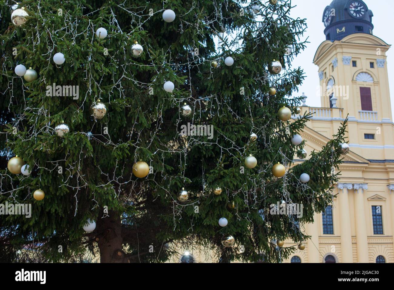 Protestant Great Church Stock Photo - Alamy