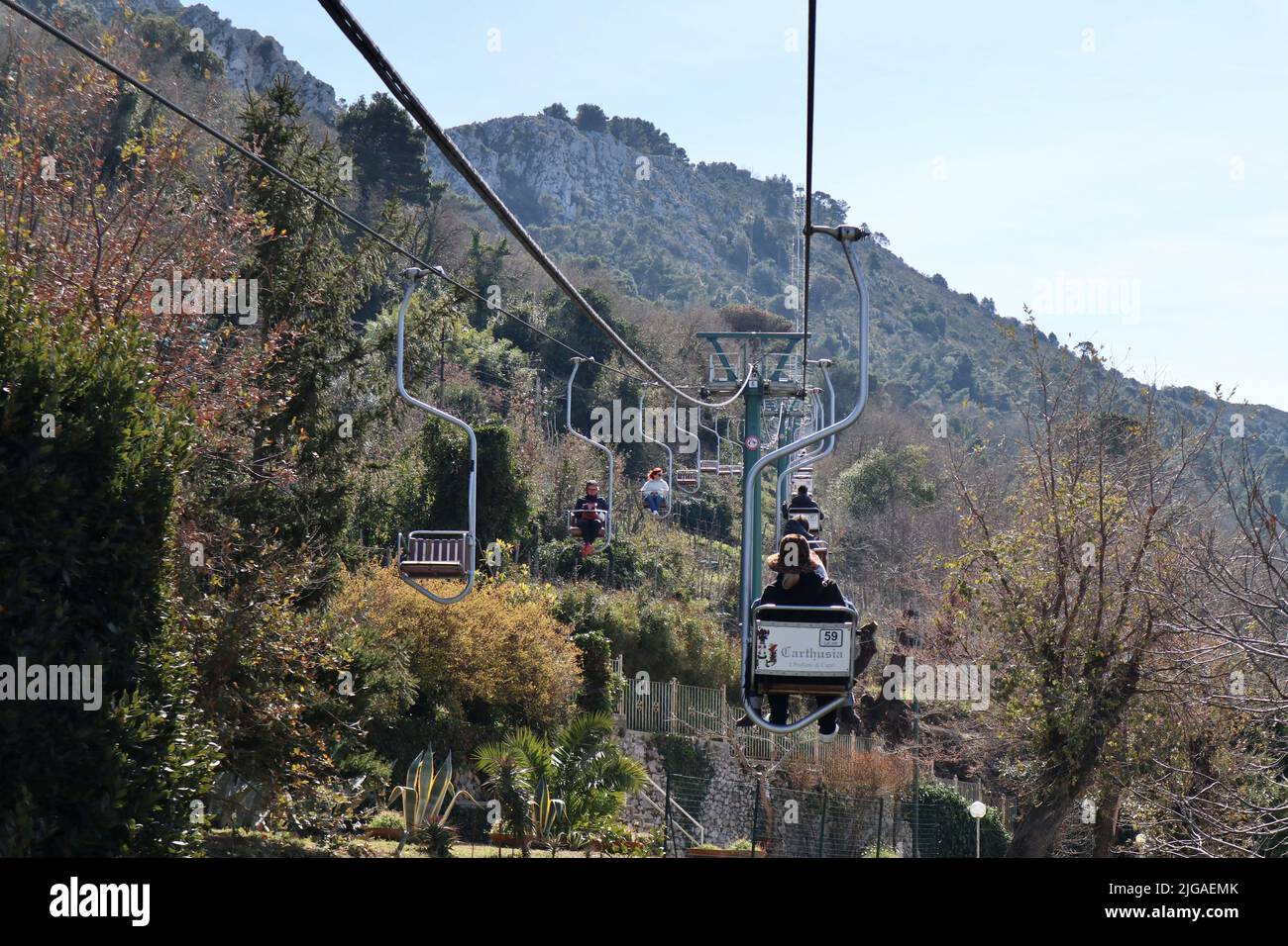 Turisti capri anacapri hi-res stock photography and images - Alamy
