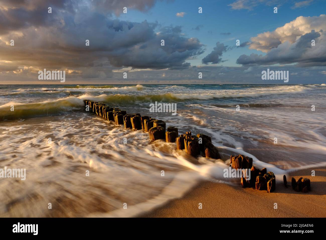 Beautiful landscape of the Baltic Sea coast Stock Photo - Alamy
