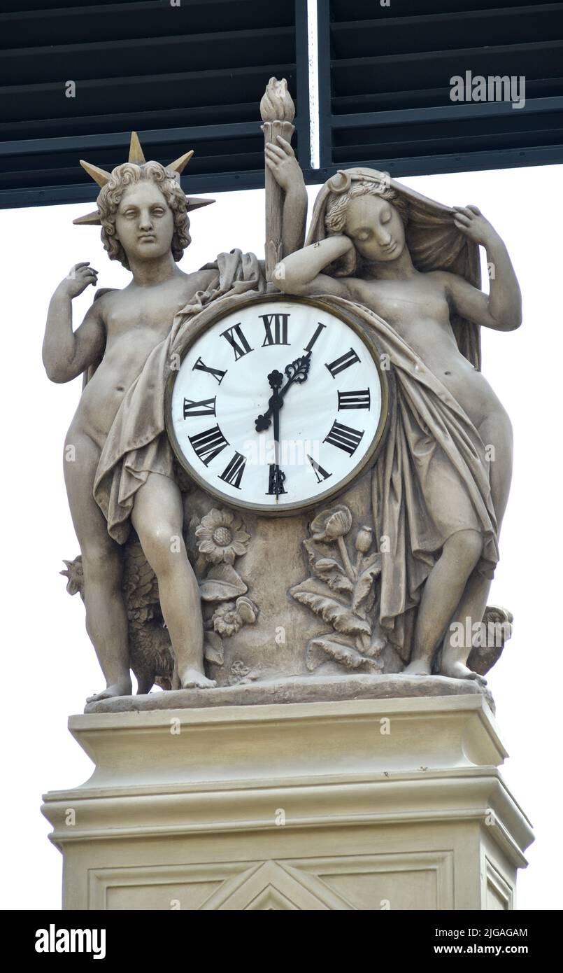 statue and sculpture at Nantes, France Stock Photo - Alamy