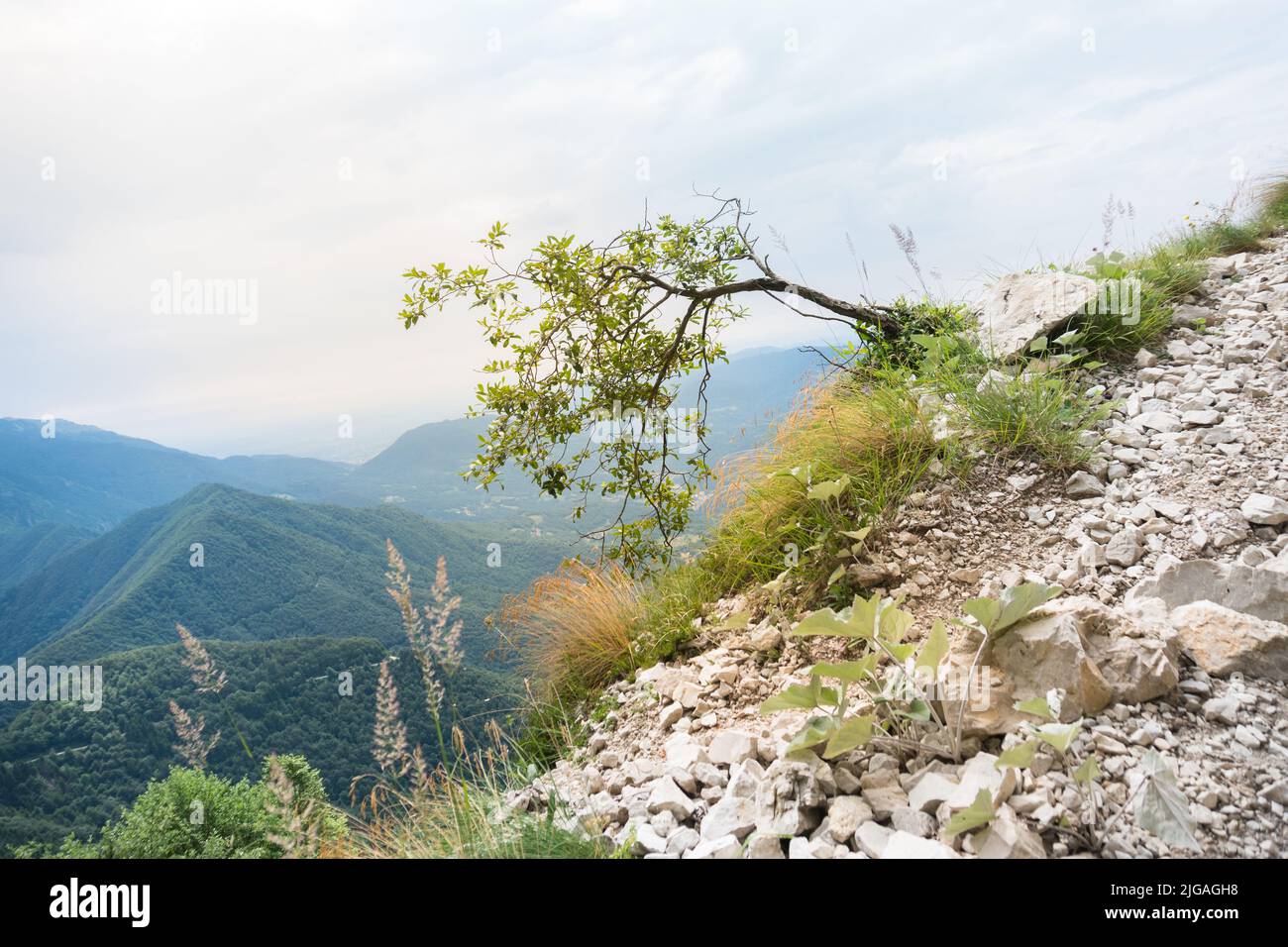 The road of the 52 tunnels is a military mule track built during the ...