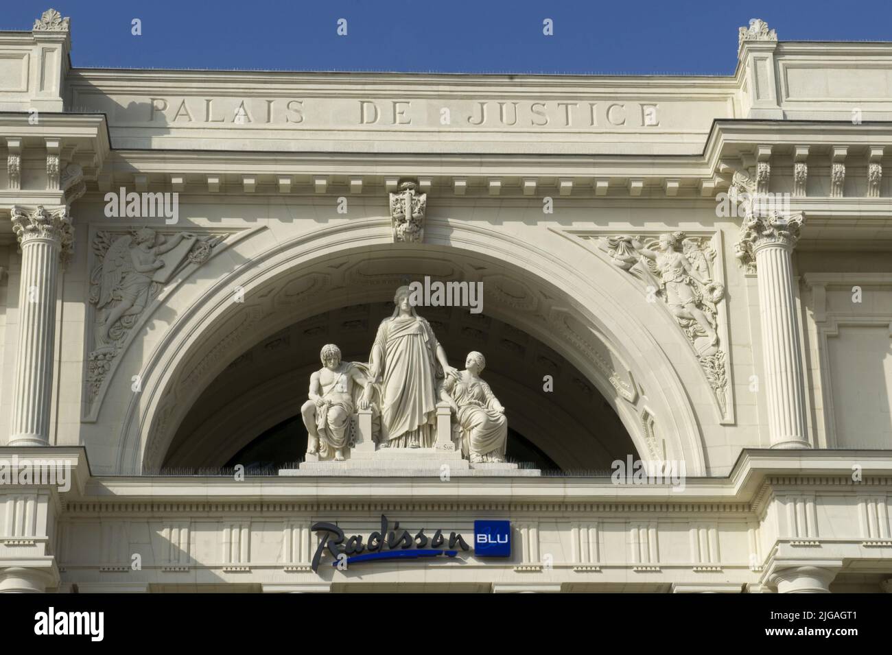 statue and sculpture at Nantes, France Stock Photo - Alamy
