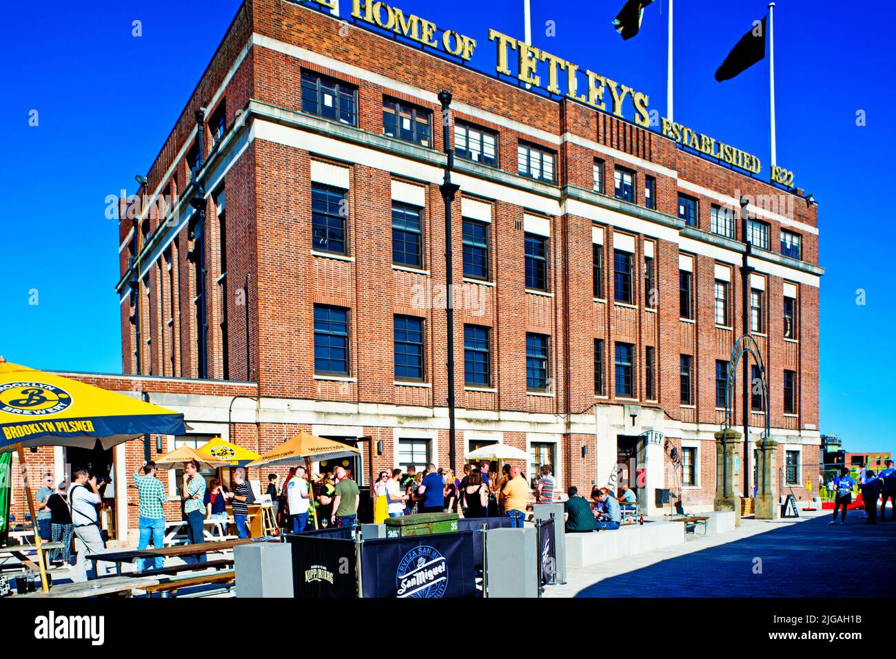 Former Tetley Brewery, Leeds, England Stock Photo - Alamy