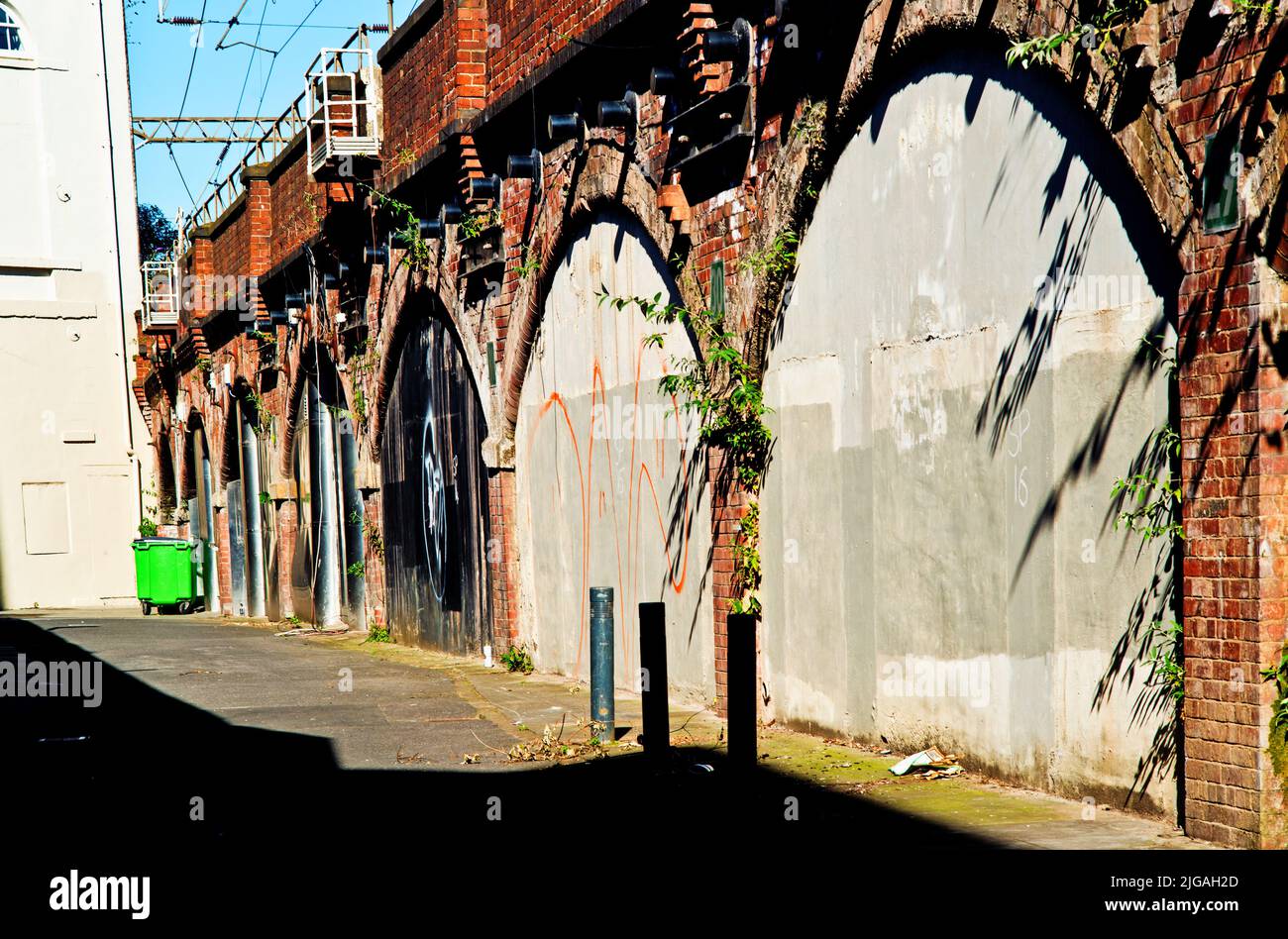 Railway Arches, Leeds, England Stock Photo - Alamy