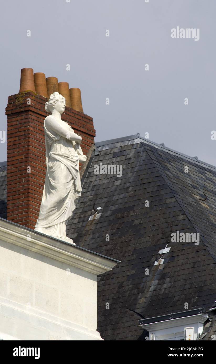 graslin theater, statue and sculpture at Nantes, France Stock Photo - Alamy