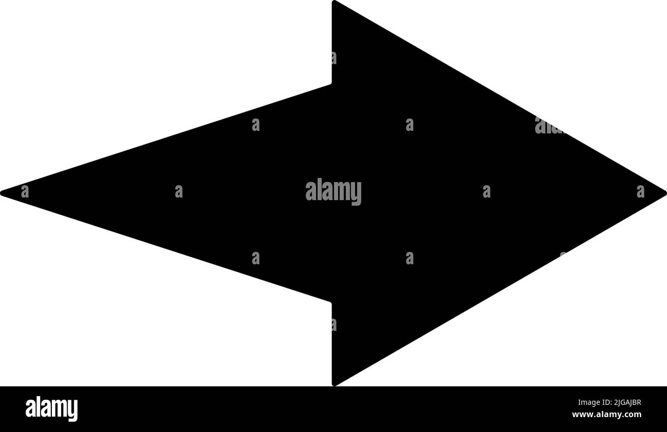 Right arrow icon. Simple glyph, flat vector of arrows icons for UI and ...
