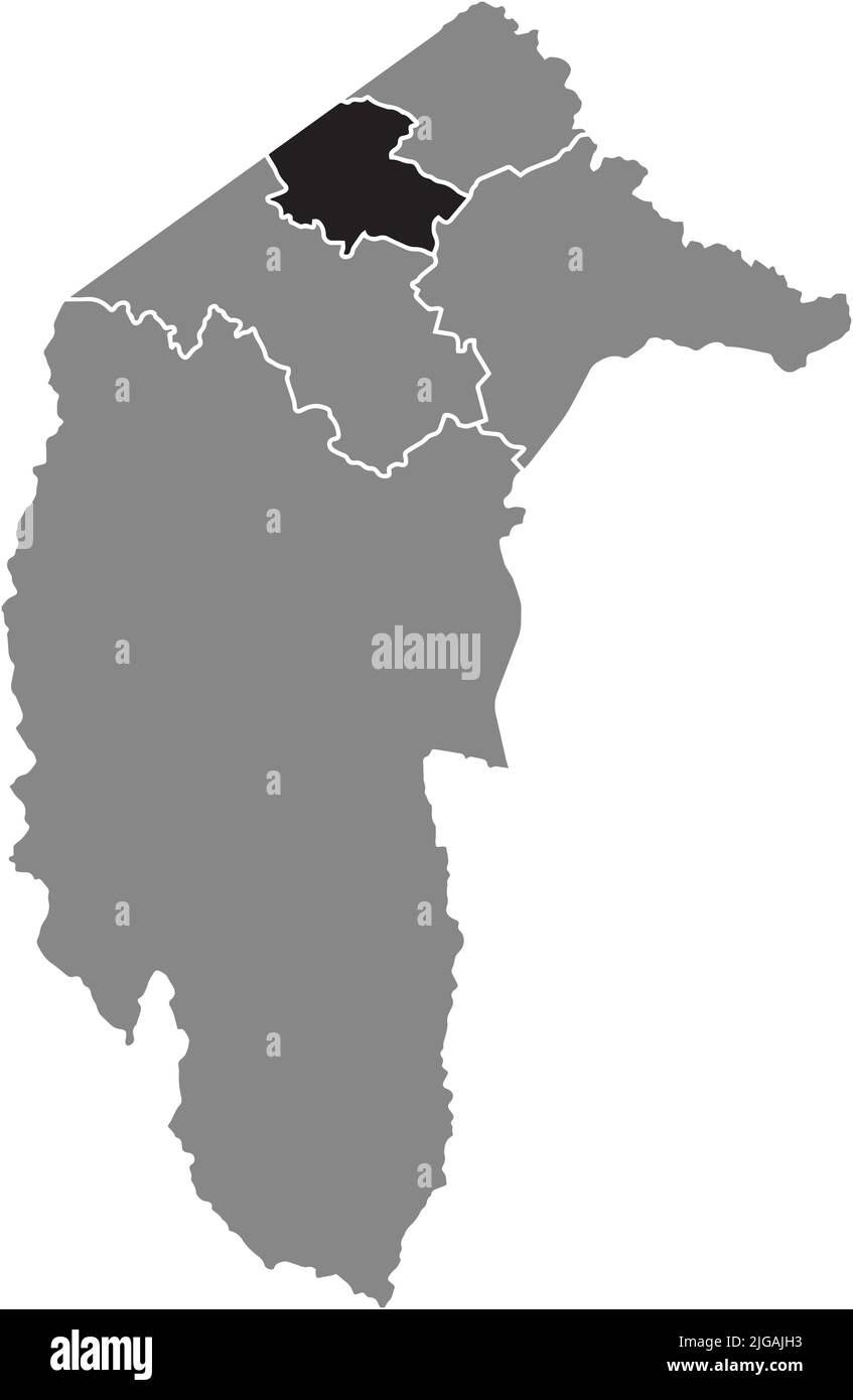 Locator map of the GINNINDERRA, AUSTRALIAN CAPITAL TERRITORY Stock ...