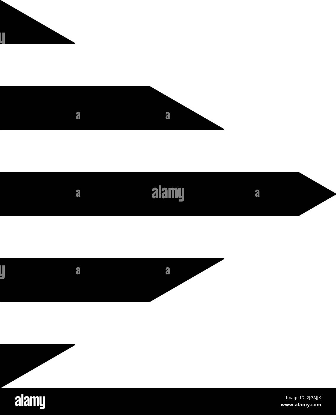 Right arrow icon. Simple glyph, flat vector of arrows icons for UI and ...
