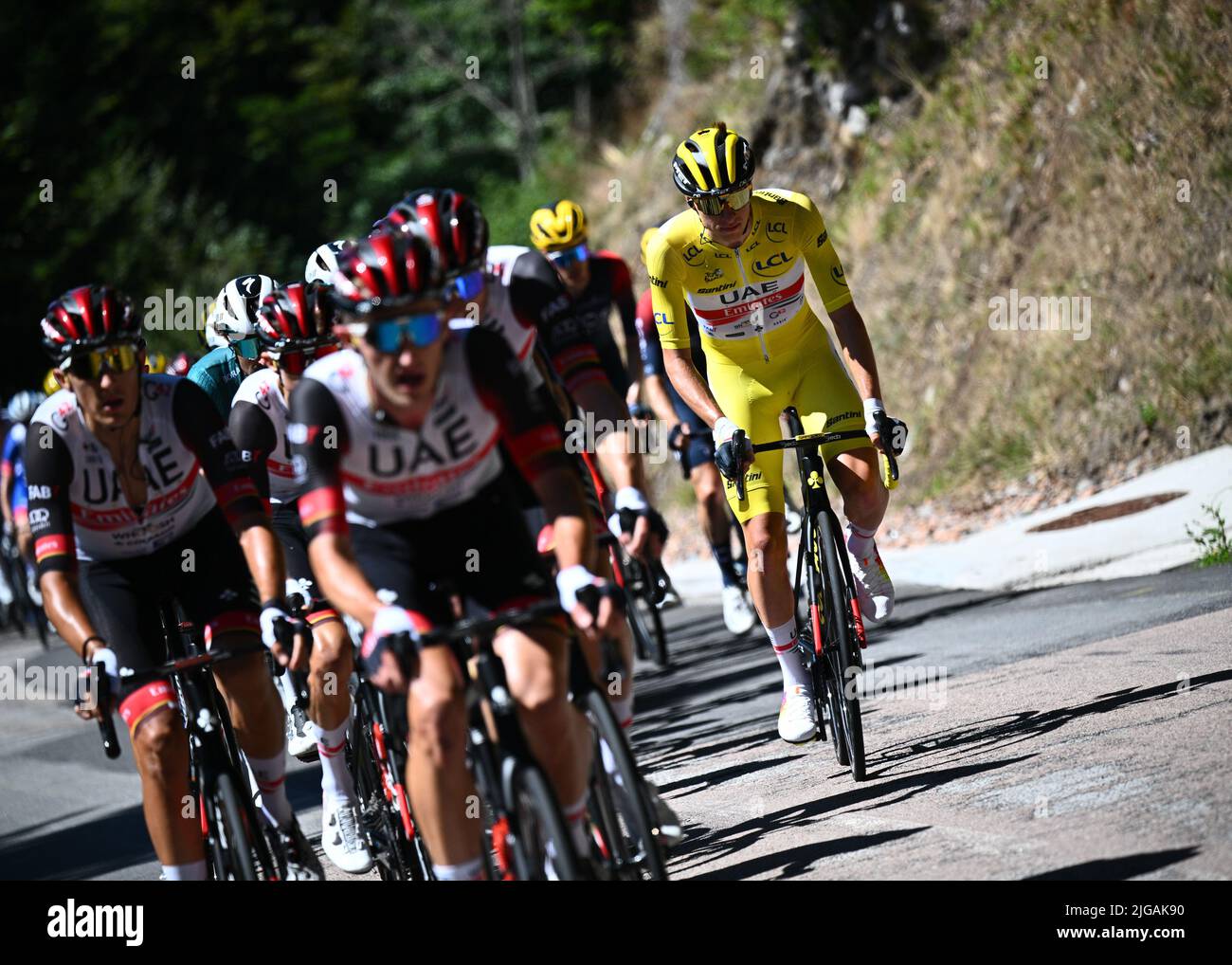 Tadej pogacar mountains hi-res stock photography and images - Alamy