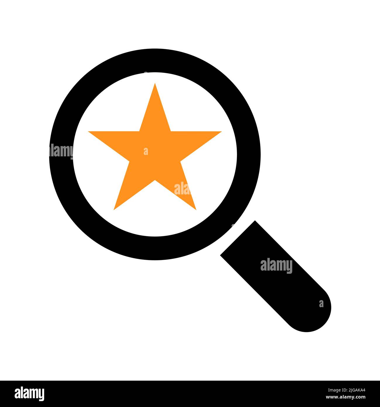 Magnifying glass icon, zoom find focus symbol, loupe web equipment sign ...