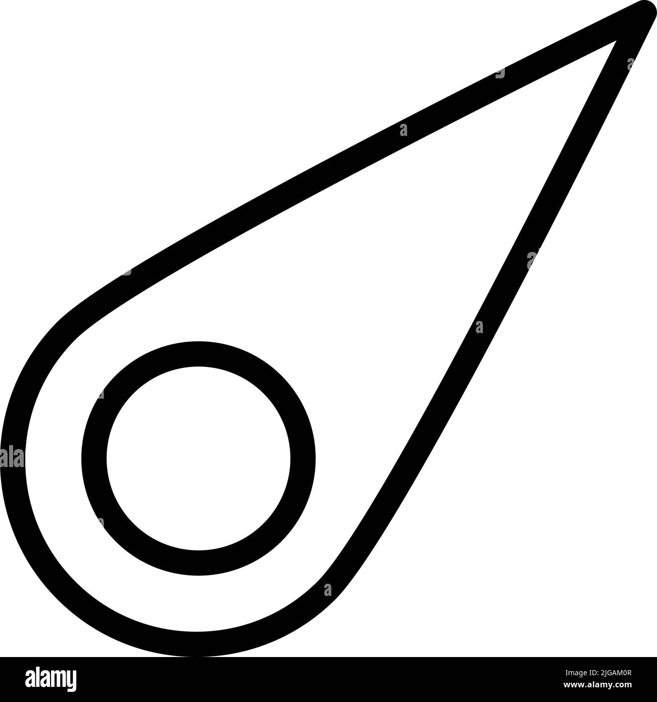 Arrow Cursor Icon Simple Thin Line Outline Vector Of Arrows Icons For Ui And Ux Website Or